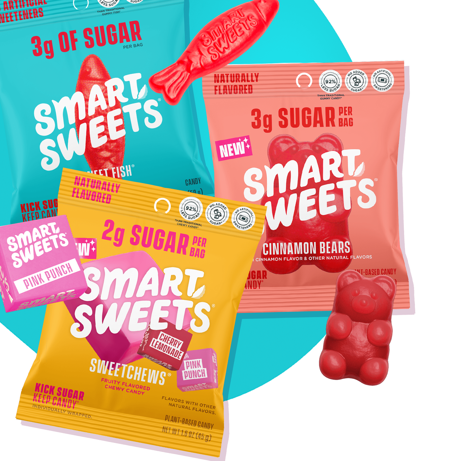 SmartSweets - Low Sugar Gummy & Hard Candy – SmartSweets US