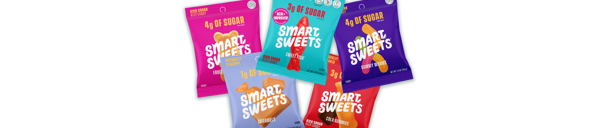 Peach Rings - Low Sugar Gummy Candy | SmartSweets – SmartSweets US