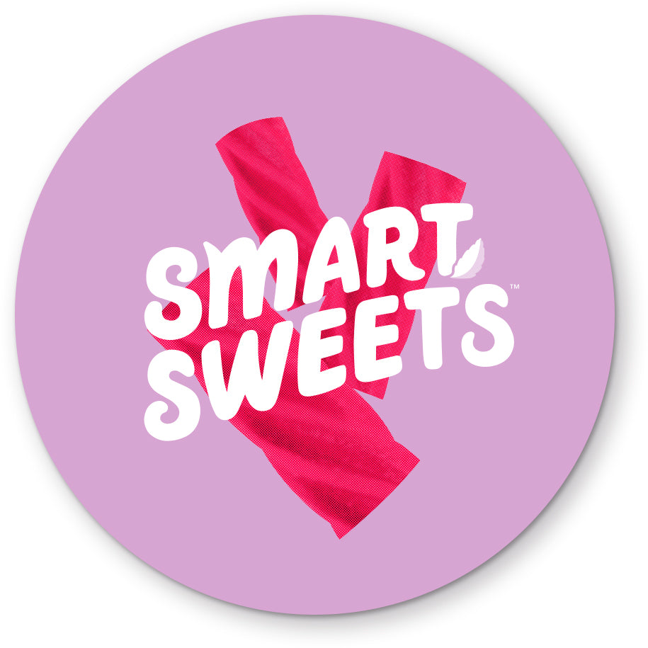 Red Twists Round Sticker – SmartSweets US